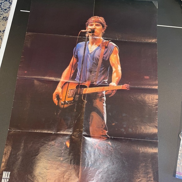 Accents | Bruce Springsteen The Boss 22x32 Full Color Poster 8s | Poshmark